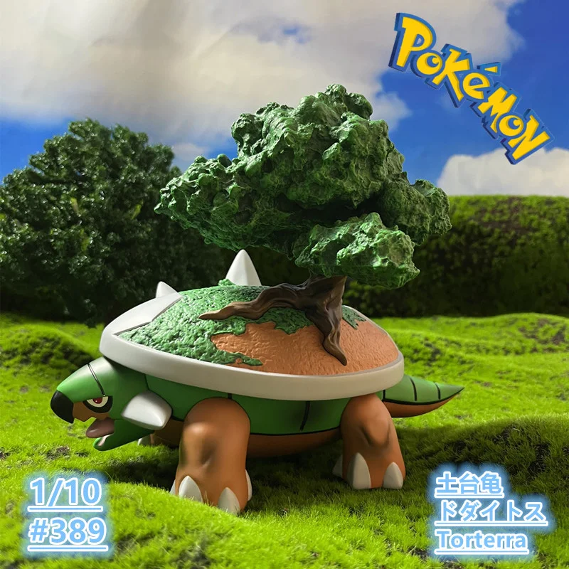 Pok-mon-1-10-Torterra-Anime-Role-Collect-adorno-de-gran-tama-o-decoraci ...
