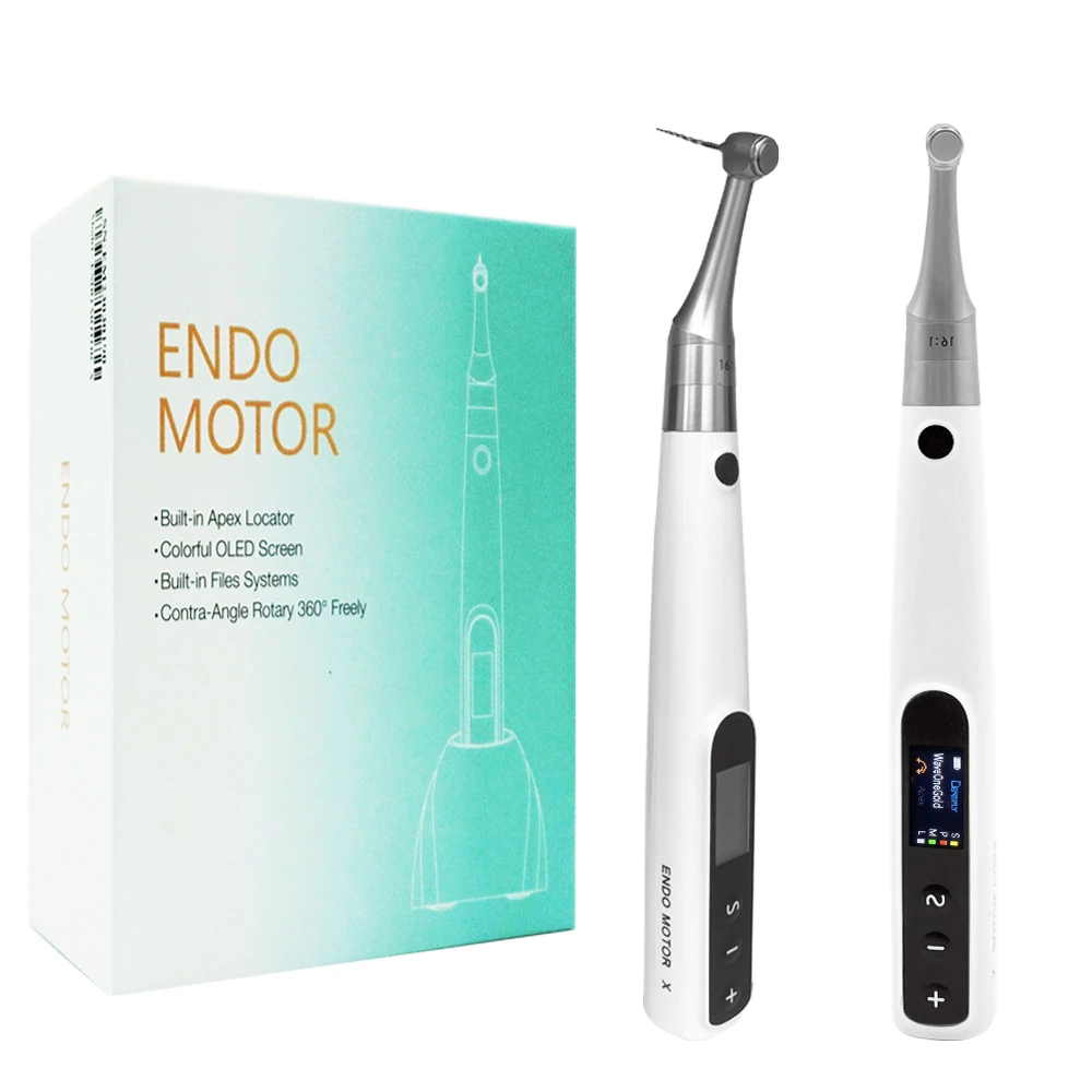 Alta Qualidade 2 Em 1 Dental Sem Fio Endo Motor Apex Locator com 2 Em 1 Root Canel Endo Motor ...