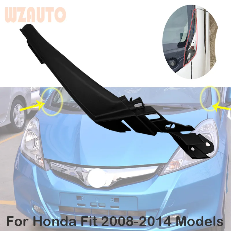 Front Windshield Wrap Corner Trim Wiper Side Trim Engine Hood Hinge ...