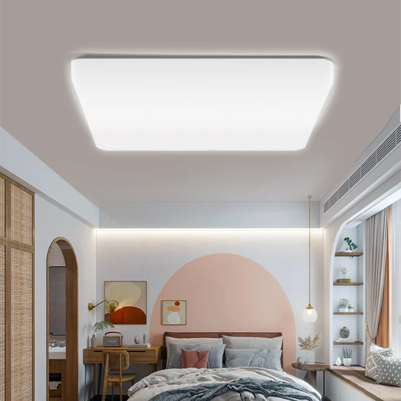 LED-Ceiling-Lights-Room-Lustre-Square-Board-Chandelier-Modern-Lamps-For ...