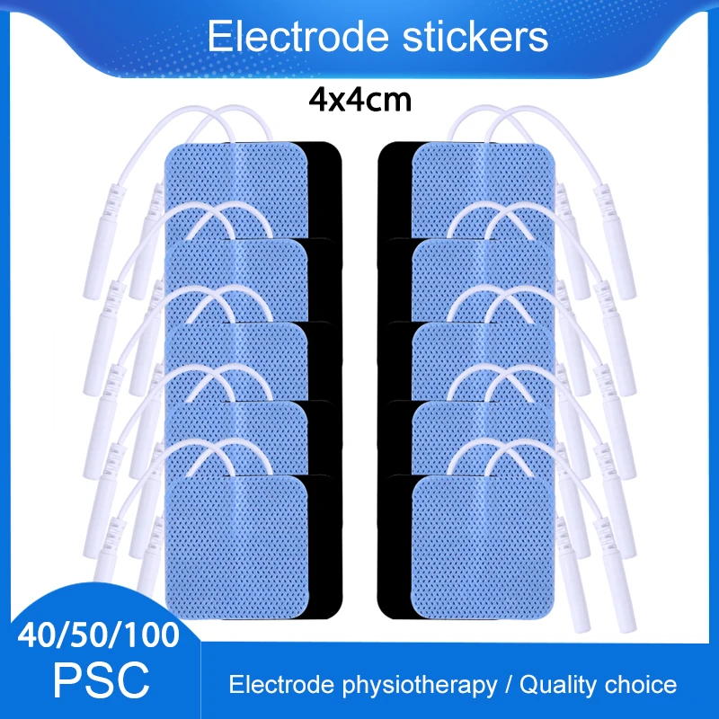 40-50-100pcs-Electrode-Pads-Non-woven-Fabric-Self-Adhesive-Replacement ...
