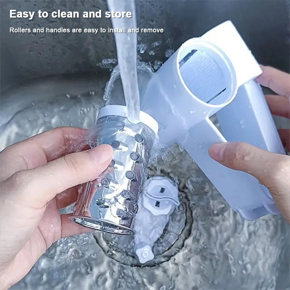 Professional-Rotary-Grater-Handheld-Rotary-Cheese-Grater-with-Handle ...