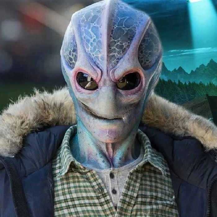 Alien Mask UFO UFO Props Halloween Horror Headset - AliExpress 200000297