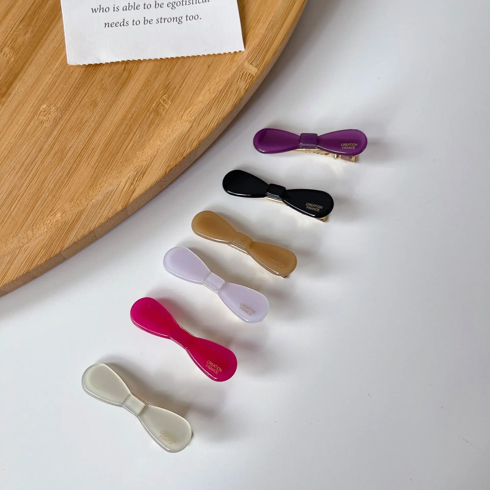 New-Korean-Acetic-Acid-Hairpin-Colorful-Bow-Hairpin-Cute-and-Sweet ...