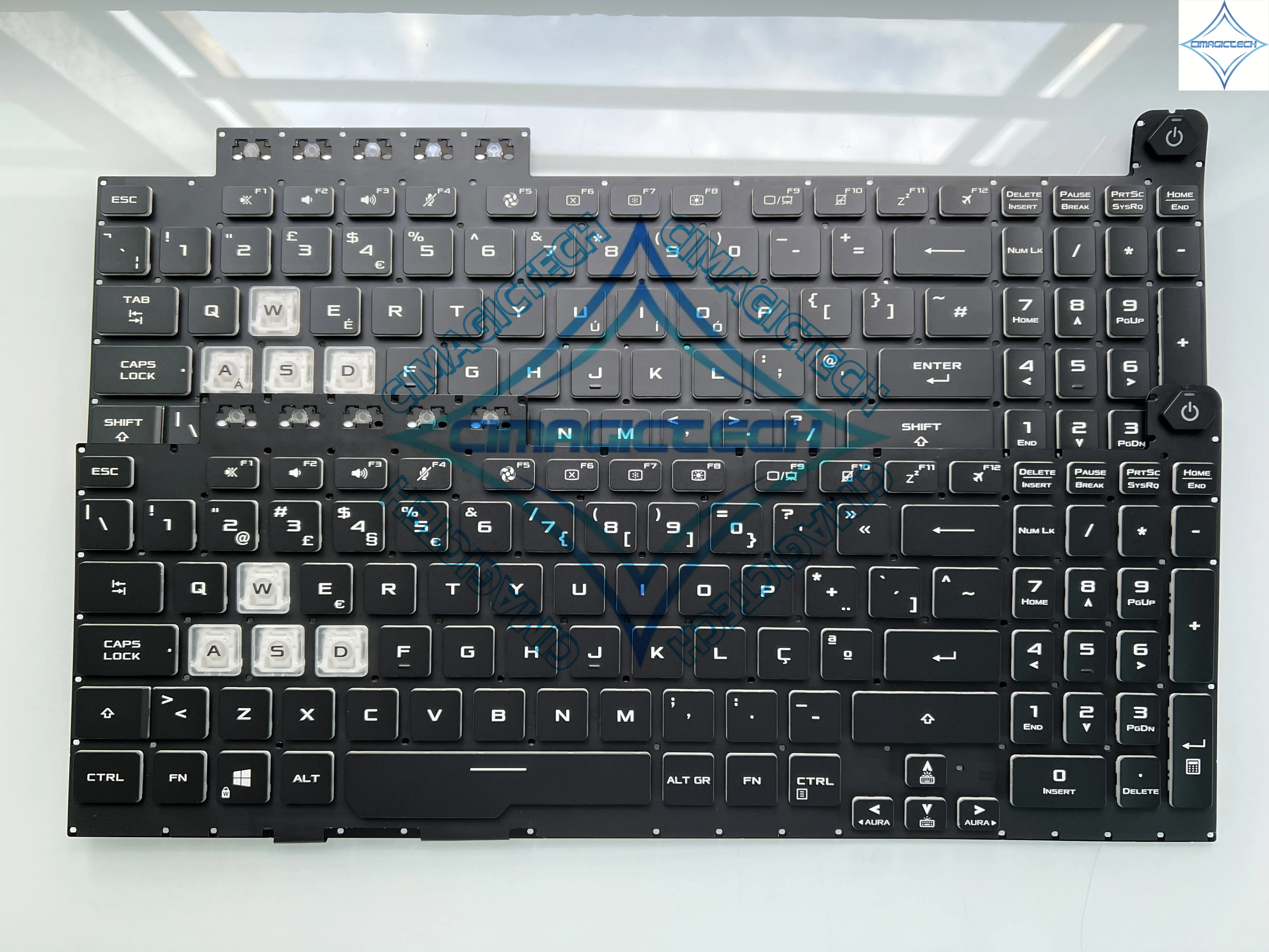 New UK JP PO Spanish Latin French For ASUS Gaming F15 FX506 FA506 ...