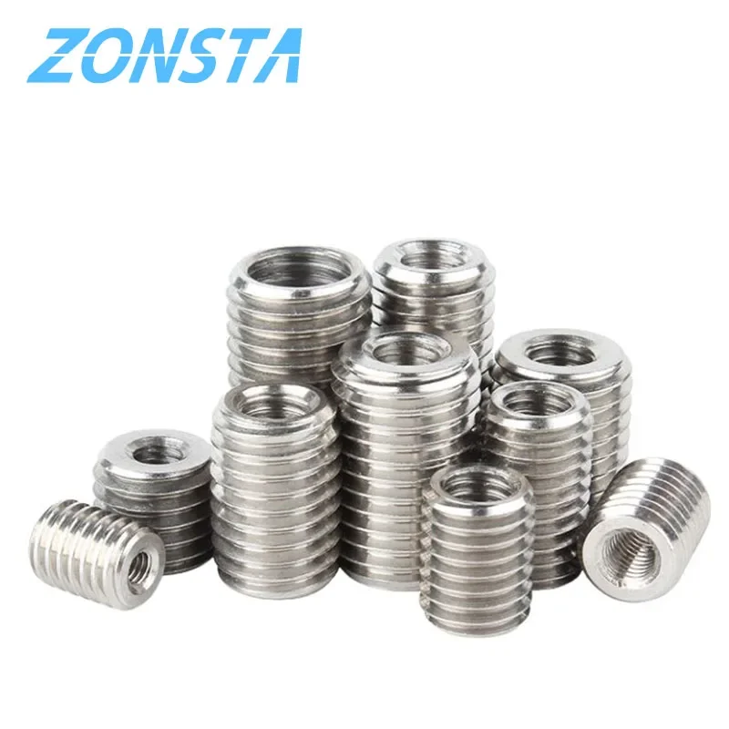 Insert Sleeve Converter Nut Coupler M2 M2.5 M3 M4 M5 M6 M8 M10-M20 304 ...