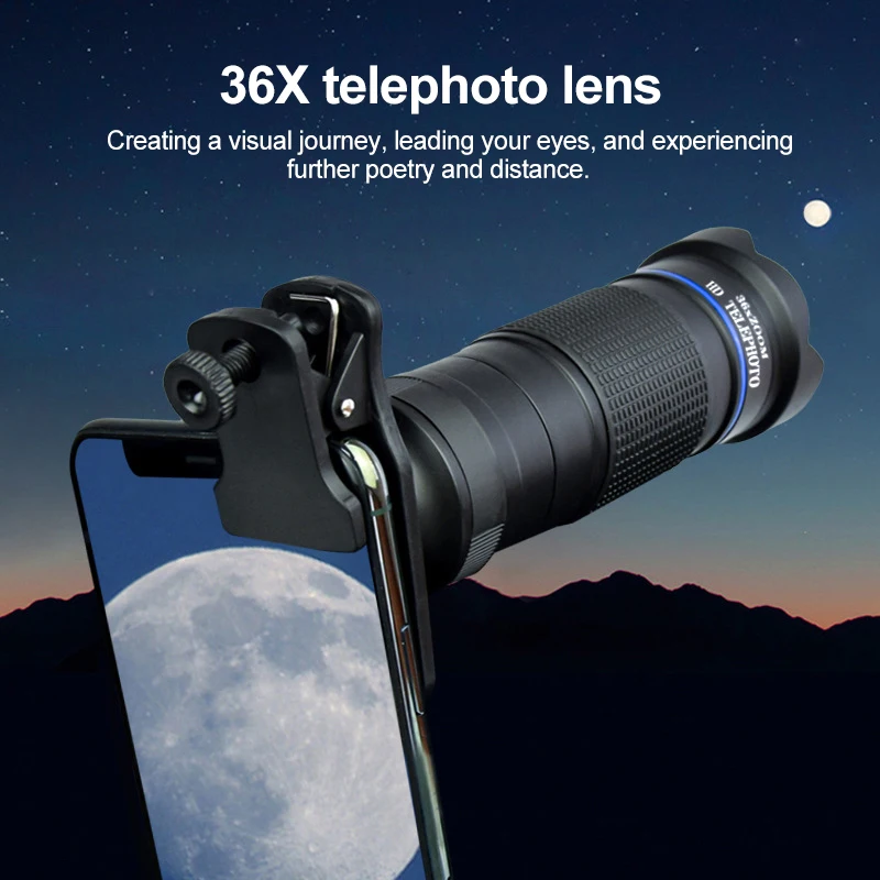36X-Telescope-For-Mobile-Phone-Lens-For-Photography-Lens-For-Cell-Phone ...