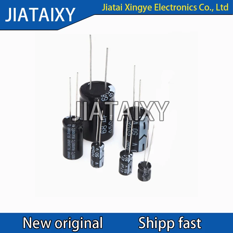 10PCS-6-3V-10V-80V-Electrolytic-Aluminum-Capacitor-220UF-330UF-470UF ...