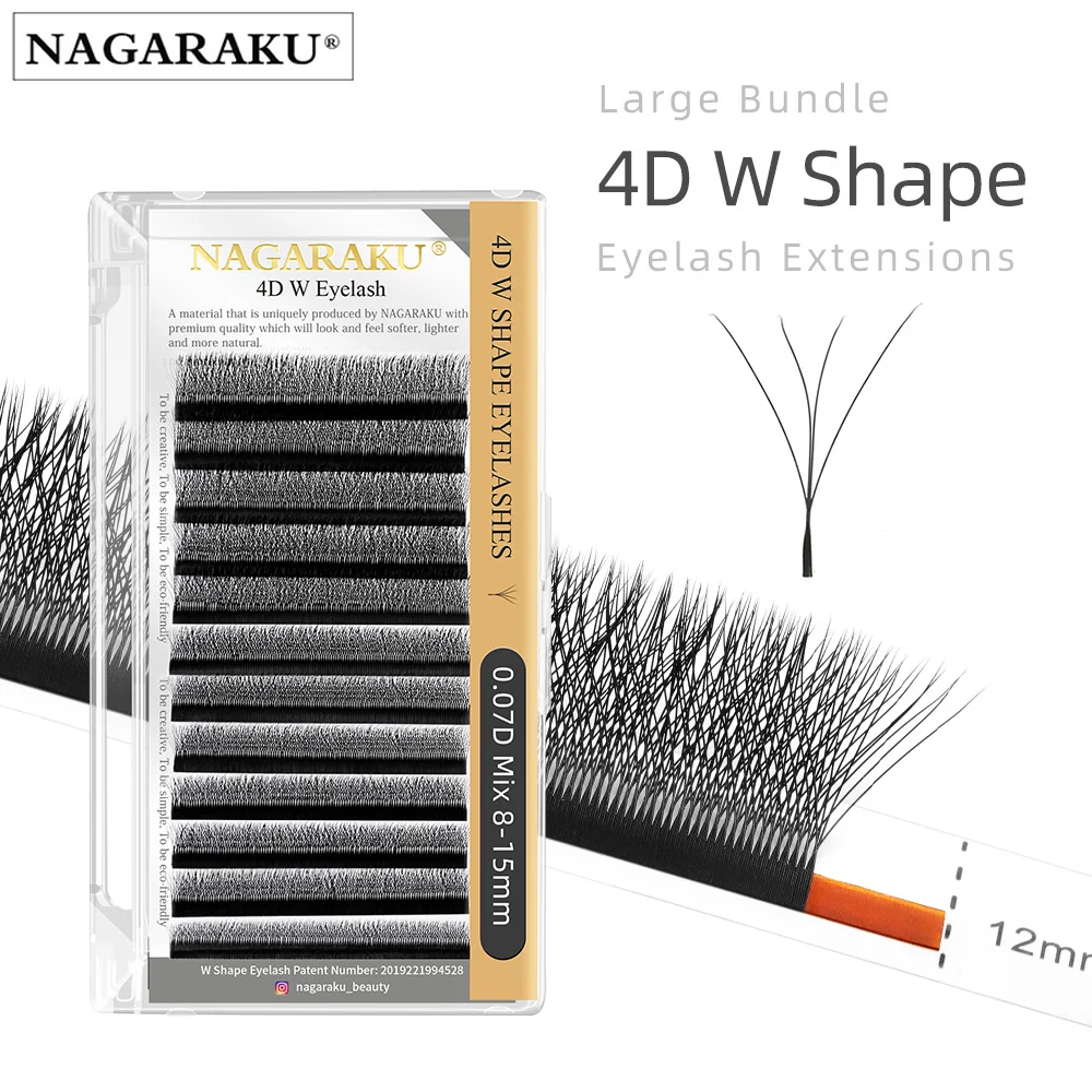 NAGARAKU-4DW-Automatic-Flowering-Shape-Premade-Fans-Eyelash-Extensions ...