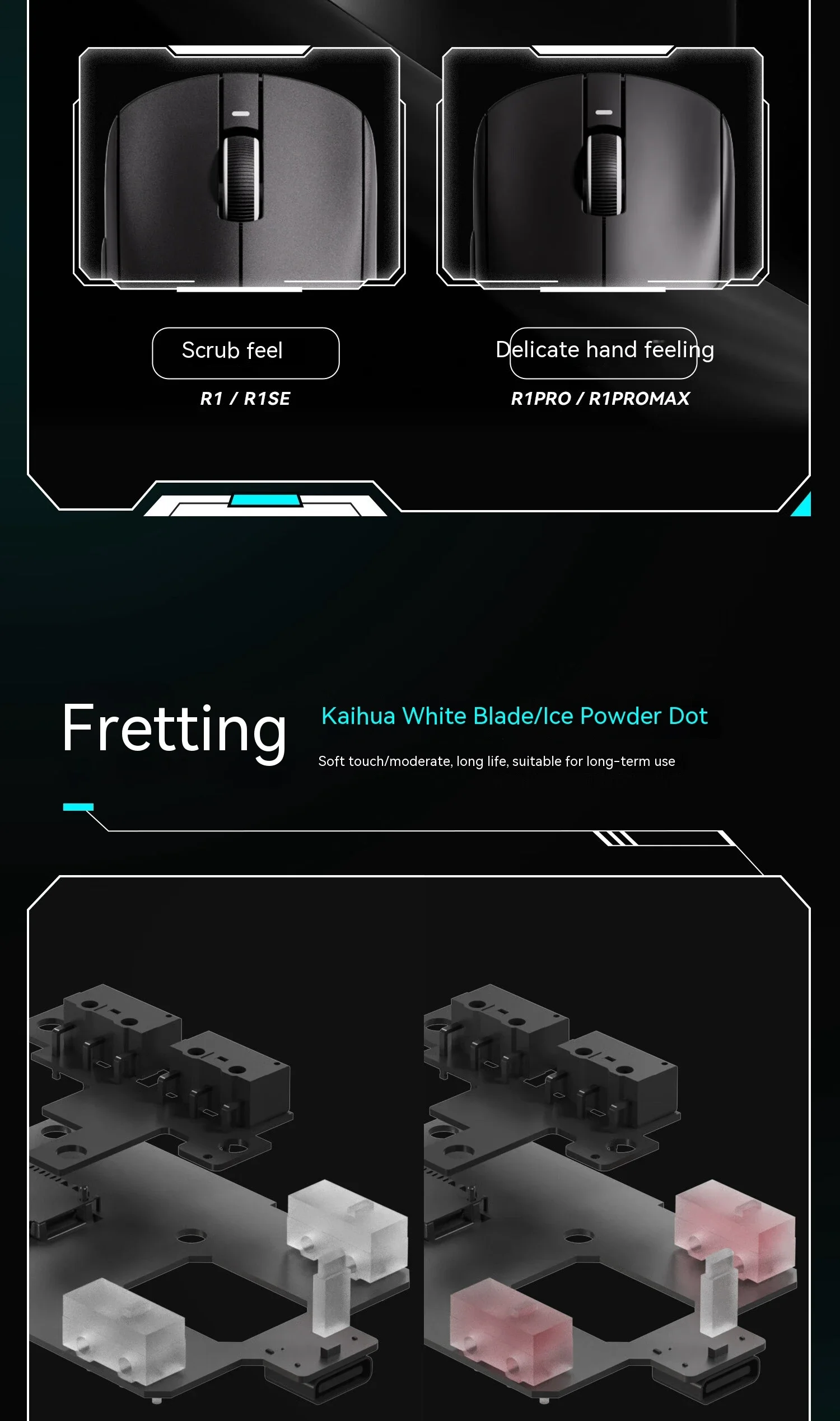 Мышь Vgn Vxe Dragonfly R1 Bluetooth Беспроводная R1 Se Pro Max Gamer ...