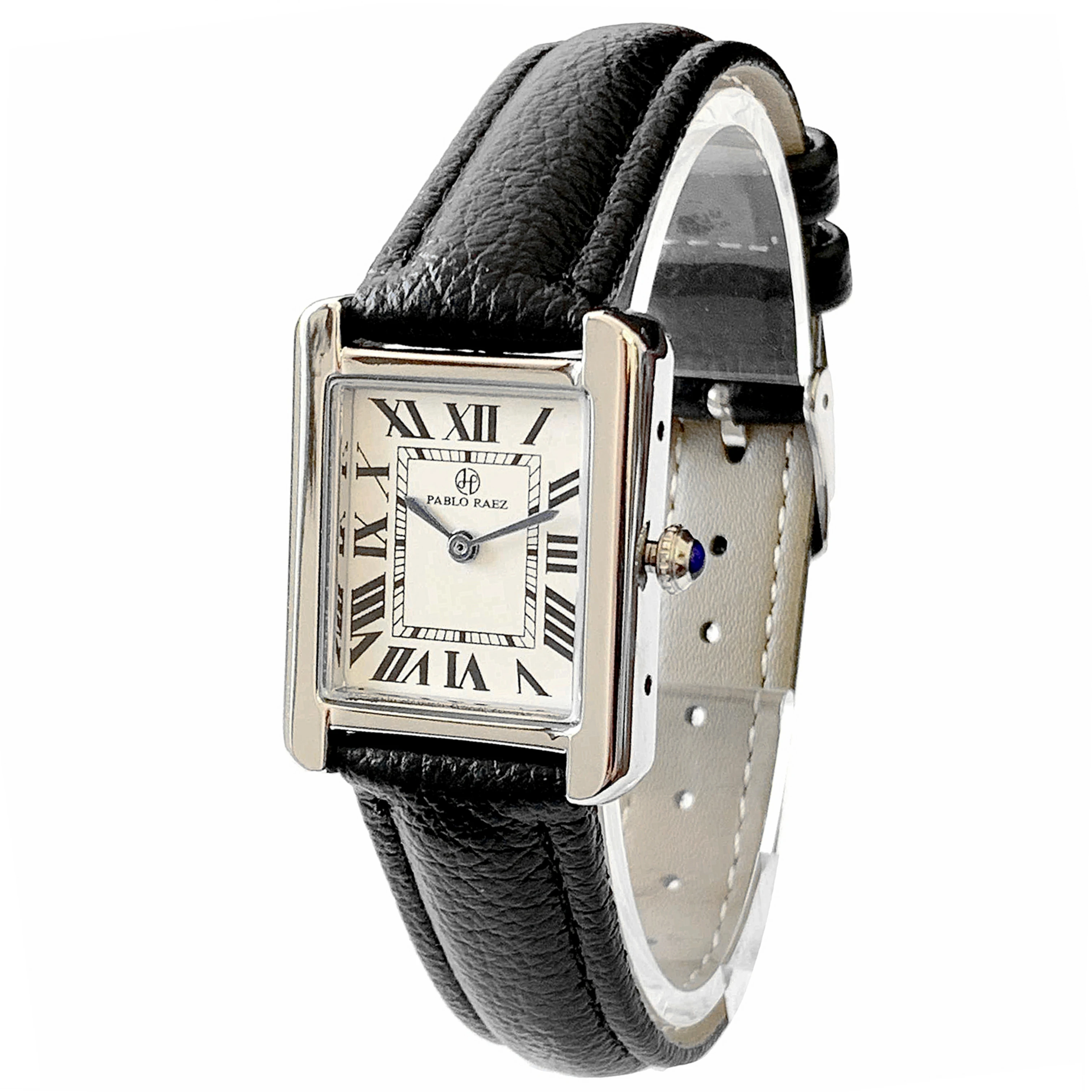 PABLO RAEZ Reloj de pulsera rectangular para mujer, cronógrafo de ...