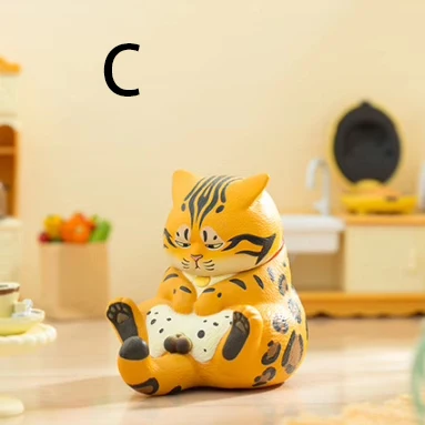 Cjoy mirando fijamente la entrepierna del gato 3 caja ciega animal ...