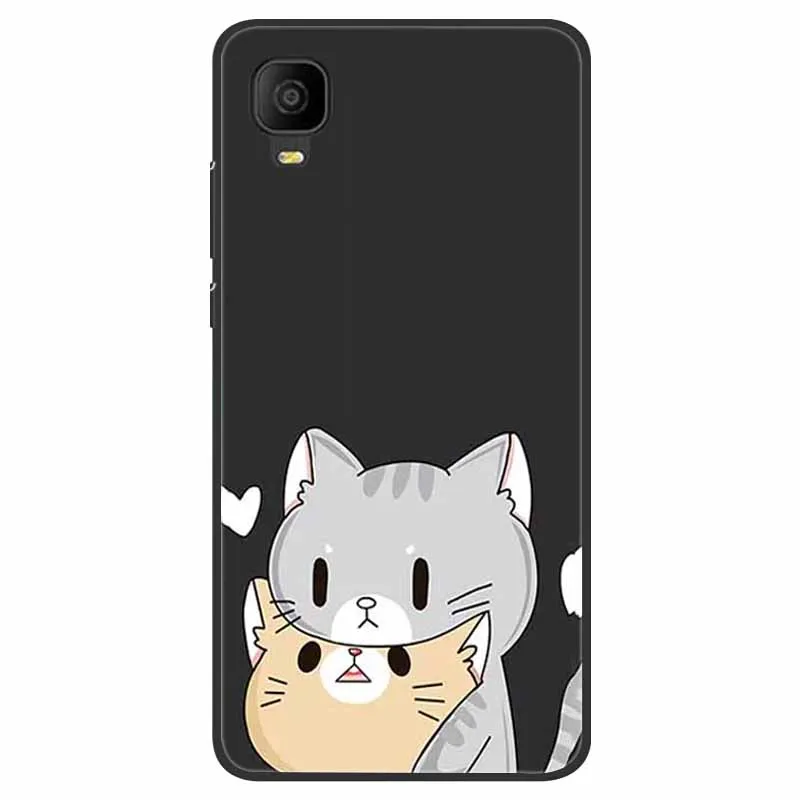 Premium Silicone Painted Soft Black Protective Cover - Elegant TPU Case ...