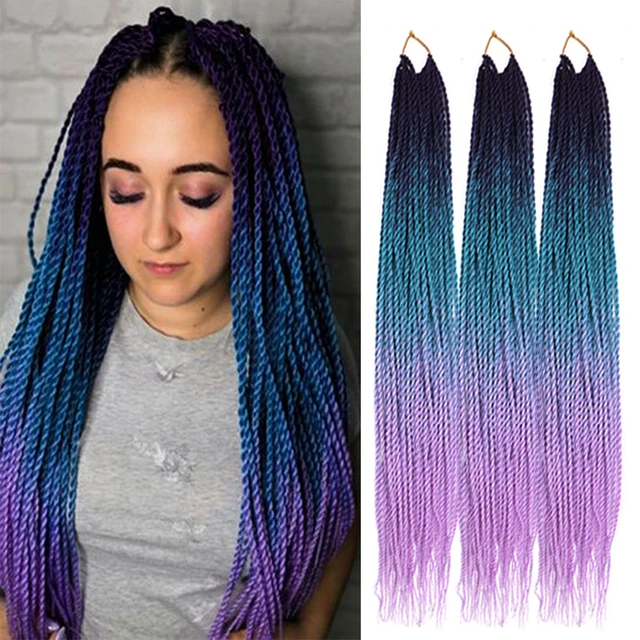Blue Senegalese Twist