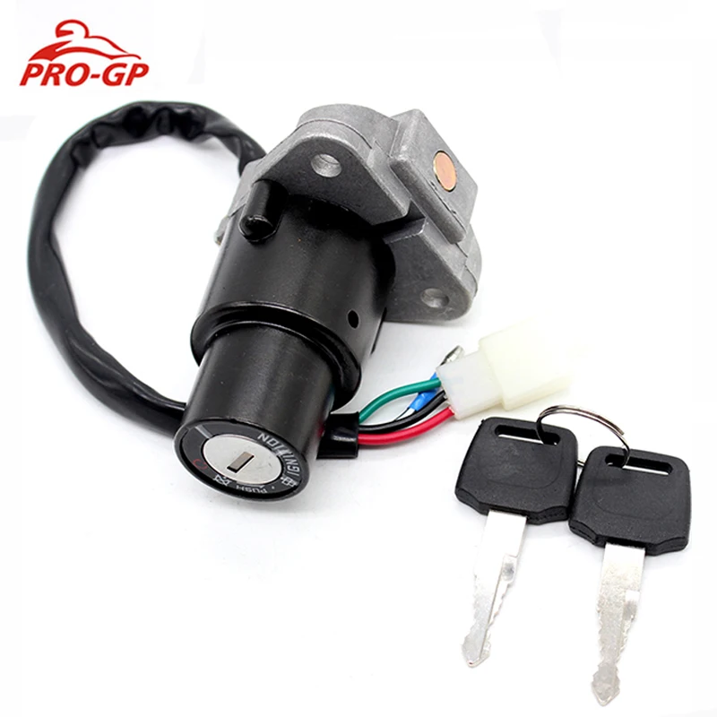 Motorcycle-Ignition-Switch-Keys-with-4-Wires-For-YAMAHA-TZR125-TZM150 ...