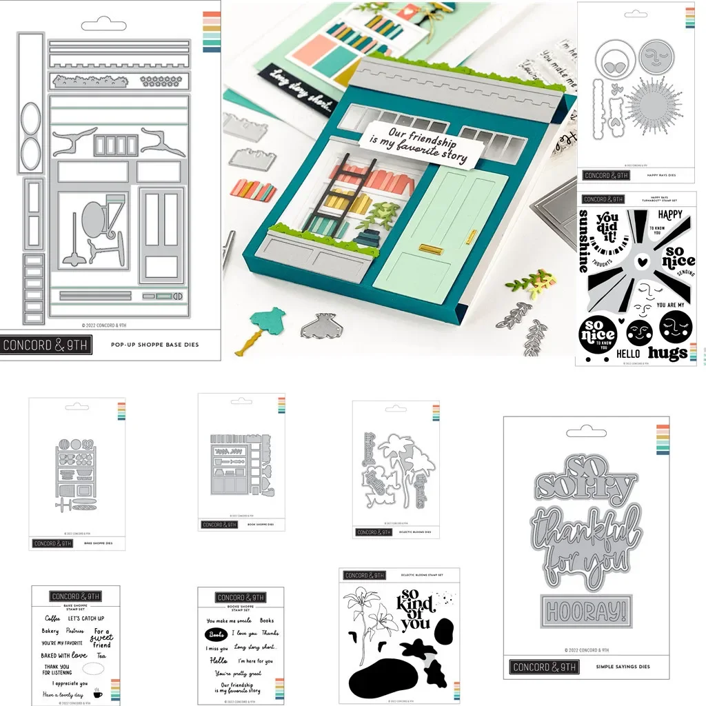 Pop-Up-Shoppe-New-Arrivals-Clear-Stamps-Metal-Cutting-Dies-Scrapbooking ...