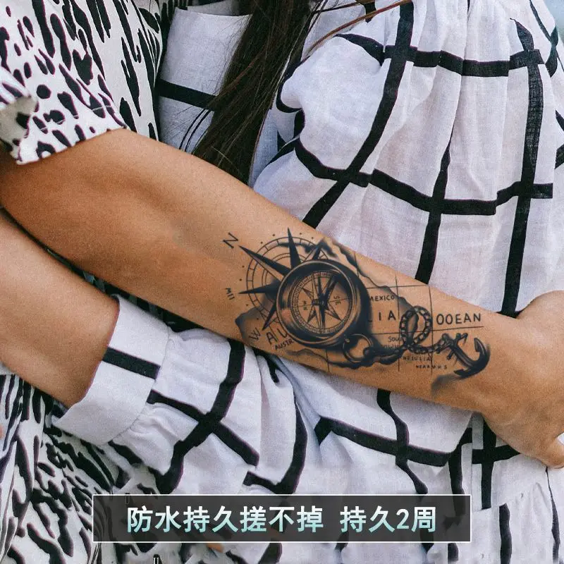 Compass Tattoo On Arm