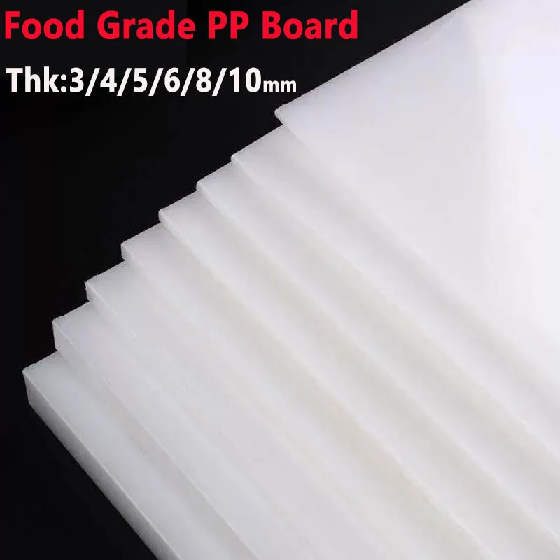 Feuilles-de-polypropyl-ne-blanches-plaques-PP-panneau-plastique ...