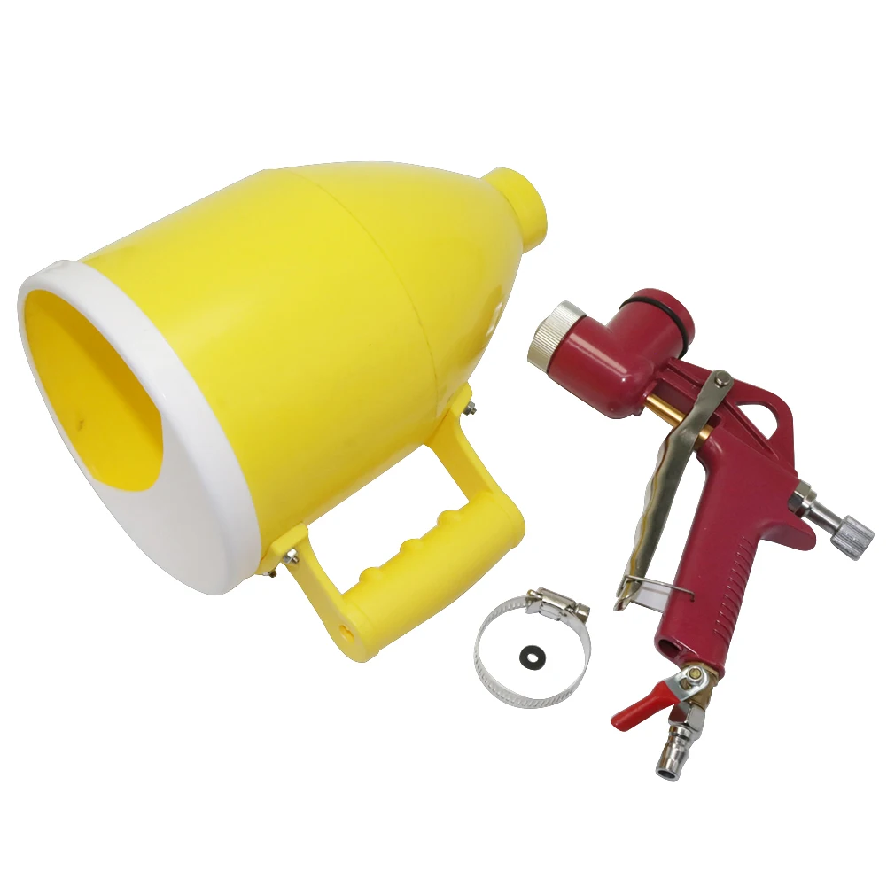 3L-Spray-Gun-Funnel-Stone-Paint-Waterproof-Paint-Plastic-Funnel-Putty ...