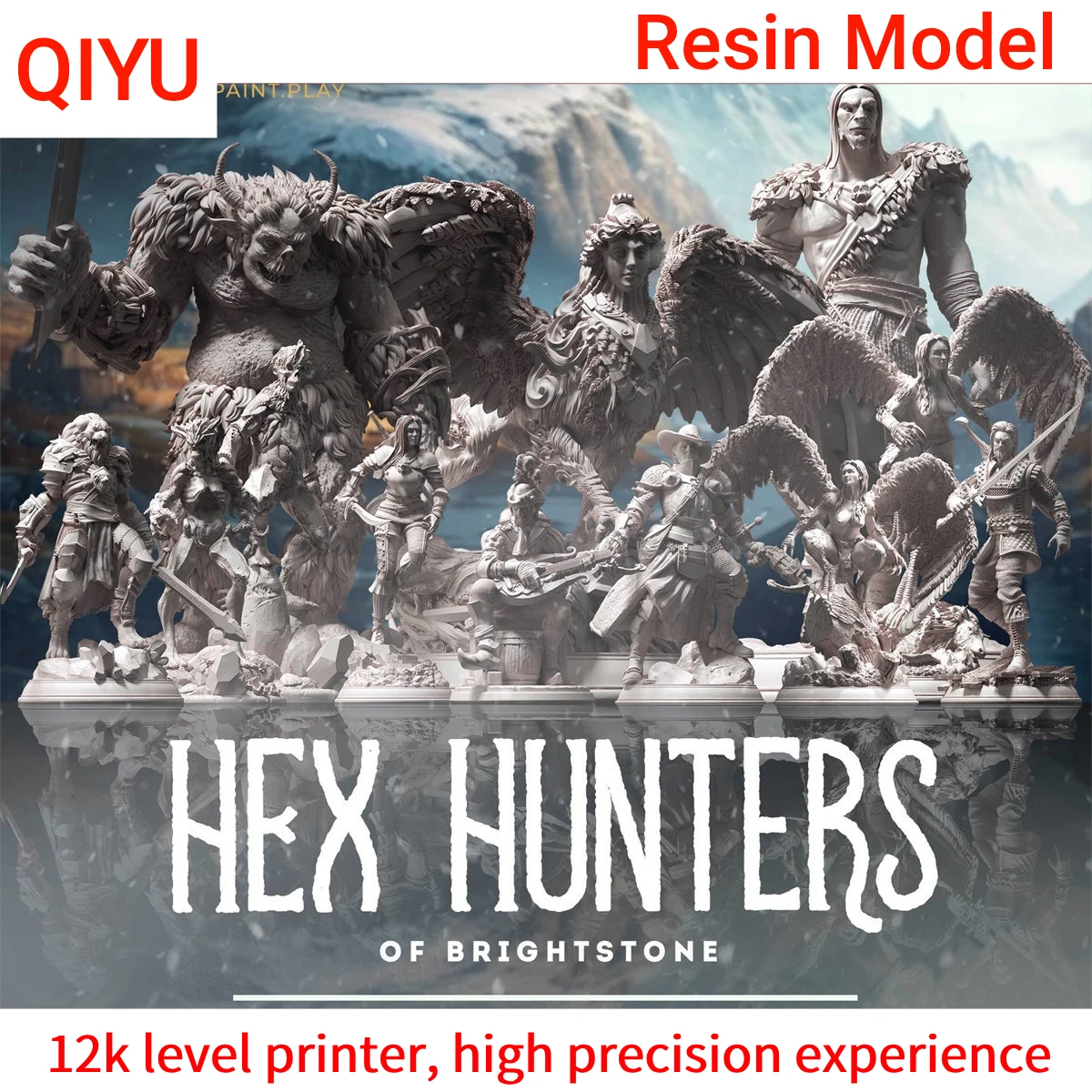 A-wandering-minstrel-Miniature-chess-piece-DND-running-team-chess-piece ...