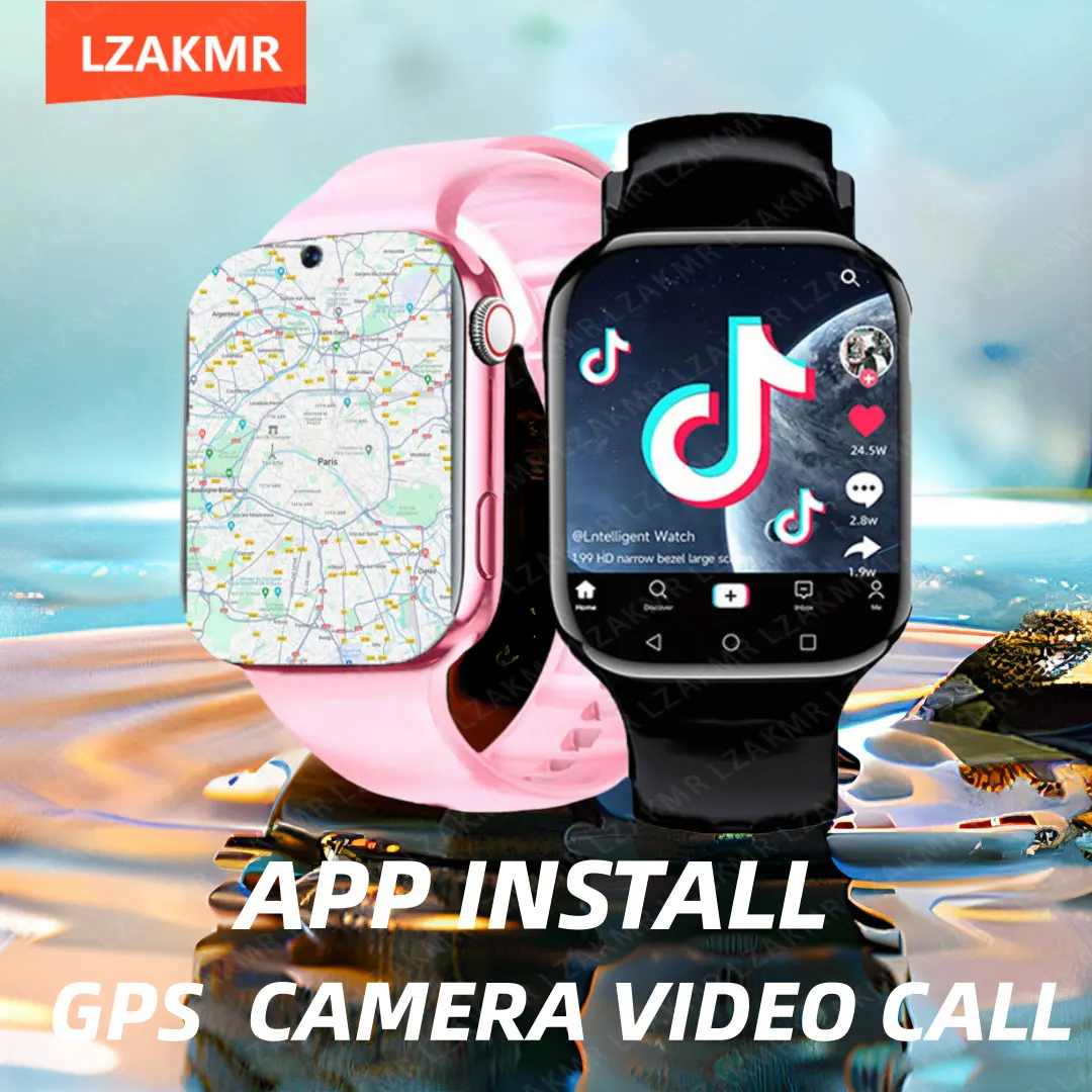 2024-NEW-D1-Smart-Watch-SIM-Card-Men-Large-Screen-4G-Net-Video-Call-100 ...