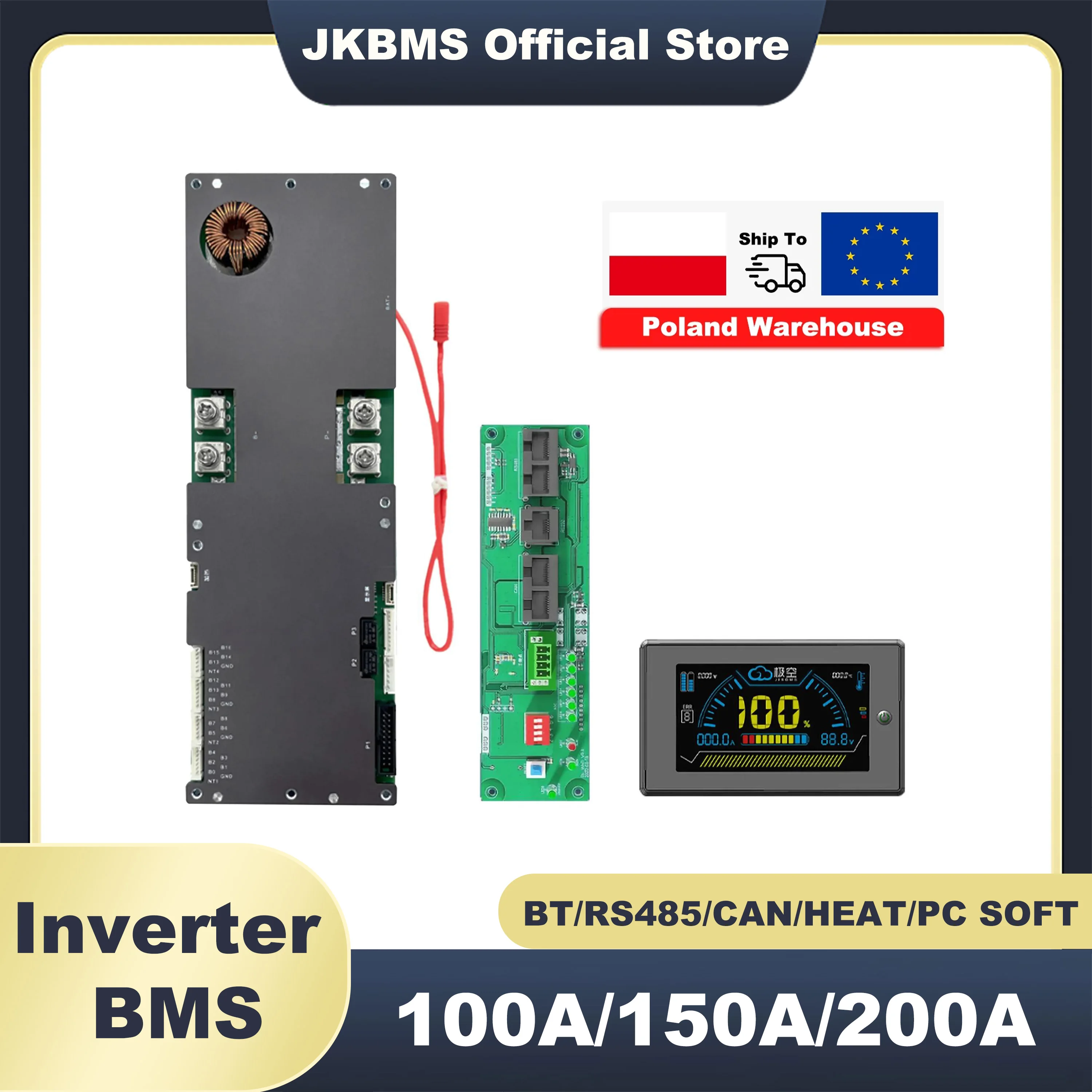 Inversor-JKBMS-inteligente-BMS-8S-16S-24V-48V-100A-150A-200A-8S-16S ...