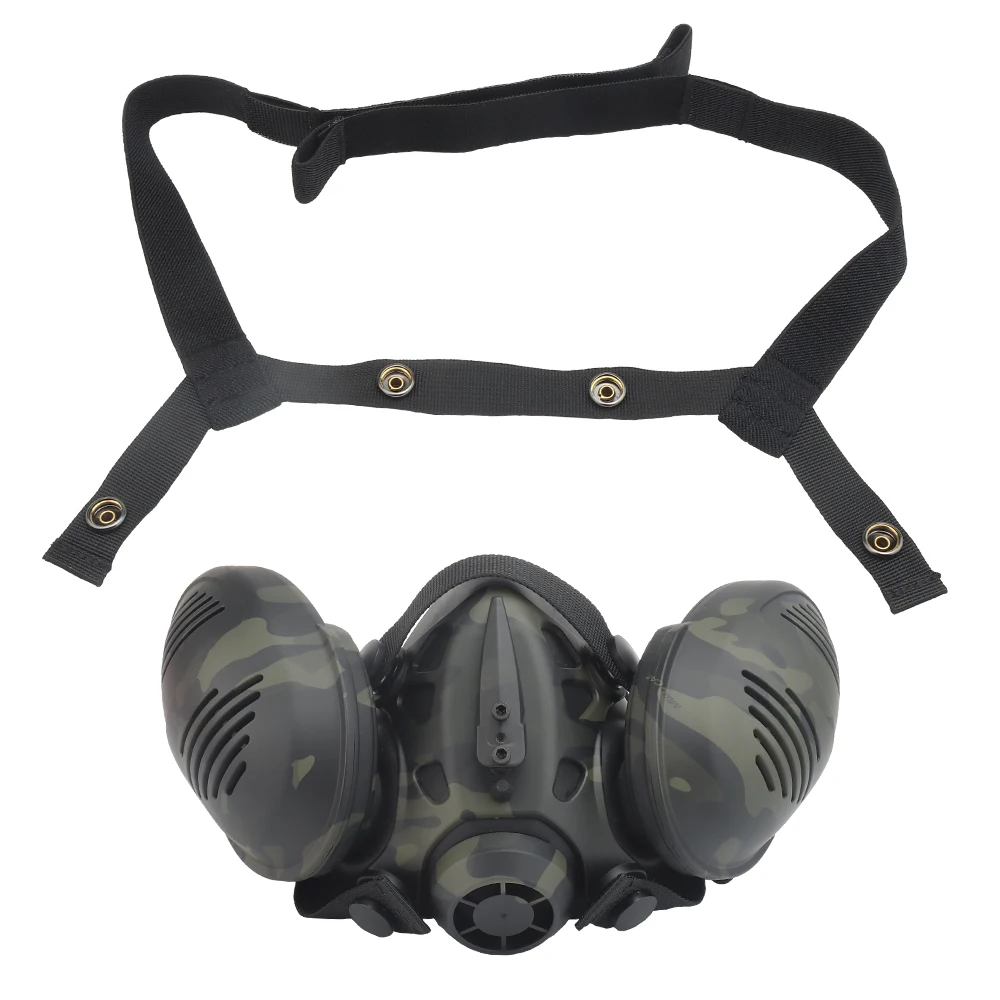 Black Half Gas Mask