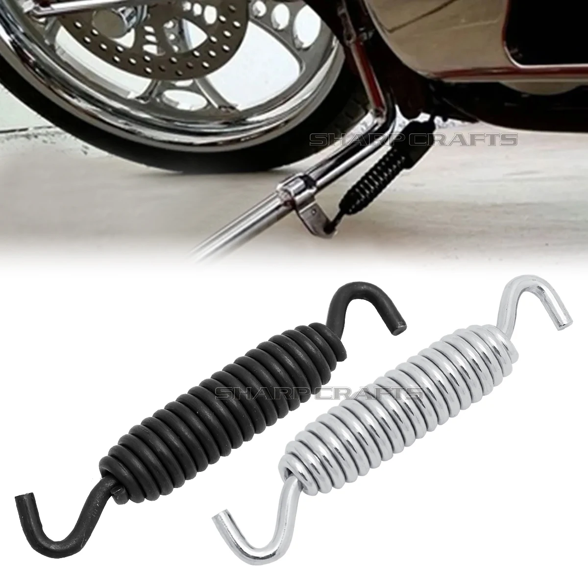 Kickstand-Spring-para-Harley-Sportster-XL883-XL1200-X48-Softail-Fatboy ...