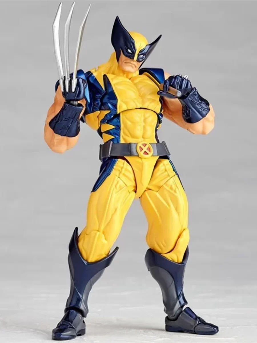 Anime-New-Herocross-Wolverine-X-Men-Action-Figure-Werewolf-Joints-Can ...