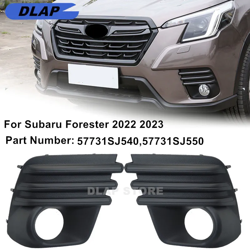 For Subaru Forester 2022 2023 Car Front Bumper Fog Light Lamp Trim ...