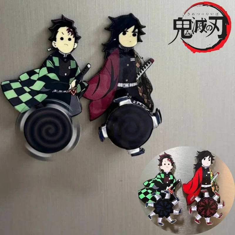Demon Slayer Kamado Tanjirou Acrylic Magnetic Fridge Magnets Anime ...