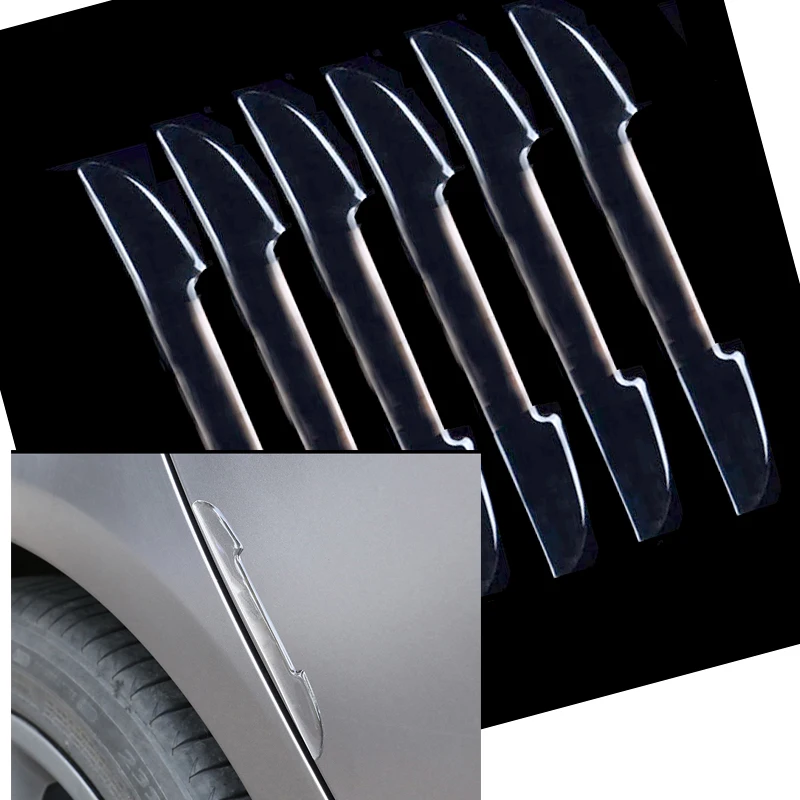 Car Door Transparent Anti-collision Protector Bar Stickers For Door ...