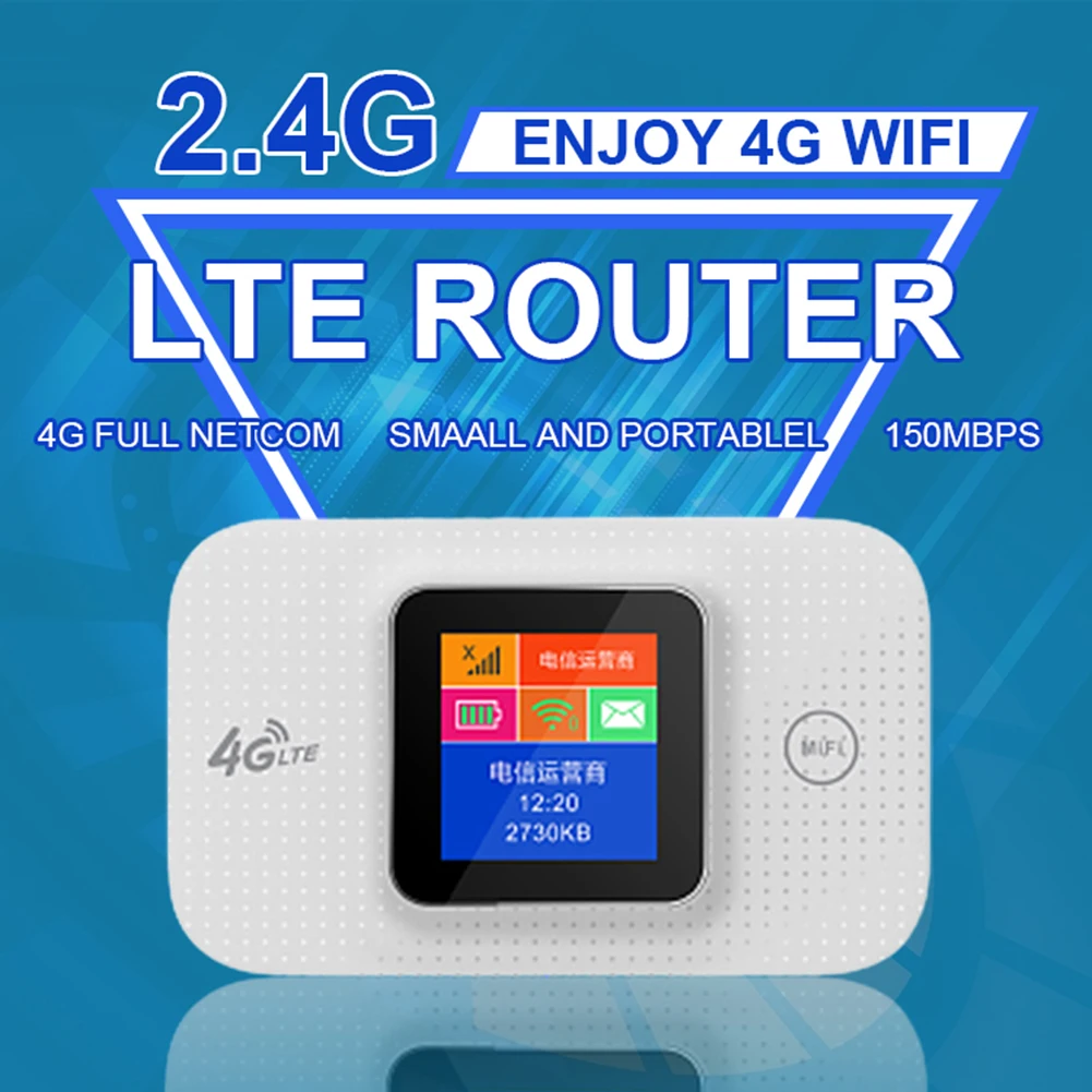 4G-5G-LTE-Wireless-WiFi-Router-150Mbps-Colorful-LED-Display-Mobile-WIFI ...