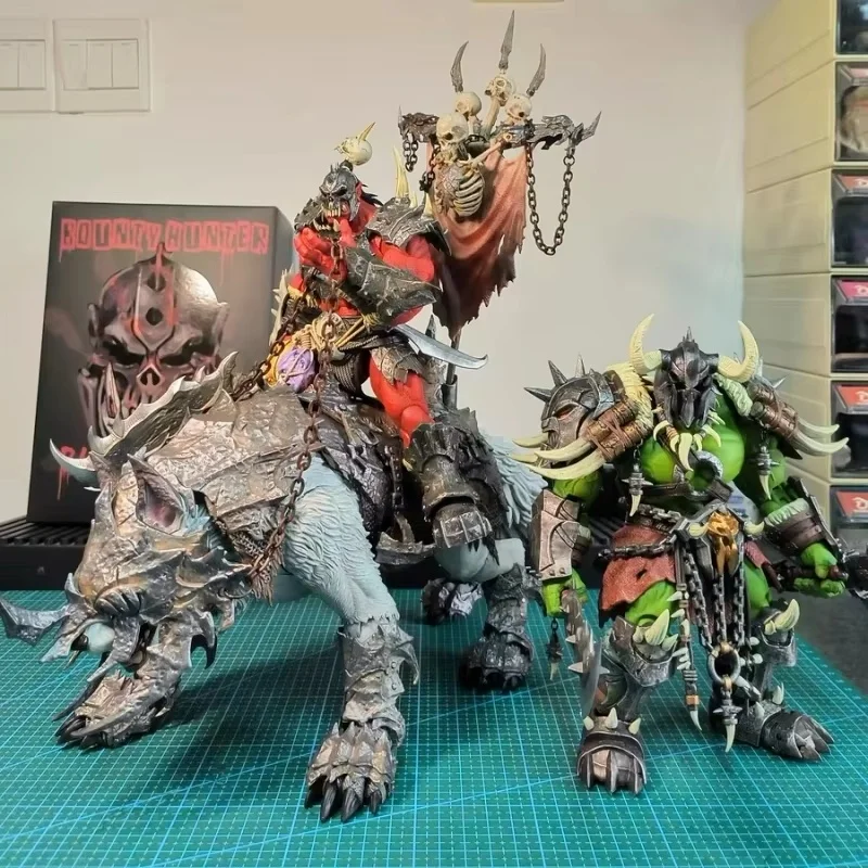 In Stock D20studio Giant Wolf Mount Iron Blade Movable Model Matched ...