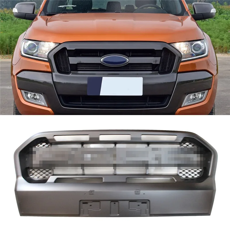 Front-Grille-Bumper-Mesh-Grill-Grills-Fit-For-Ford-Ranger-T7-T8-Xl-Xlt ...