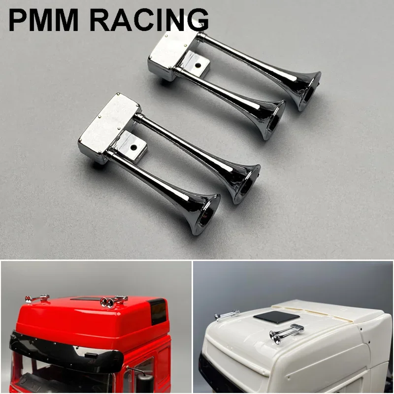 1-Pair-Simulation-Trumpet-Decorate-for-1-14-Tamiya-RC-Truck-Trailer ...