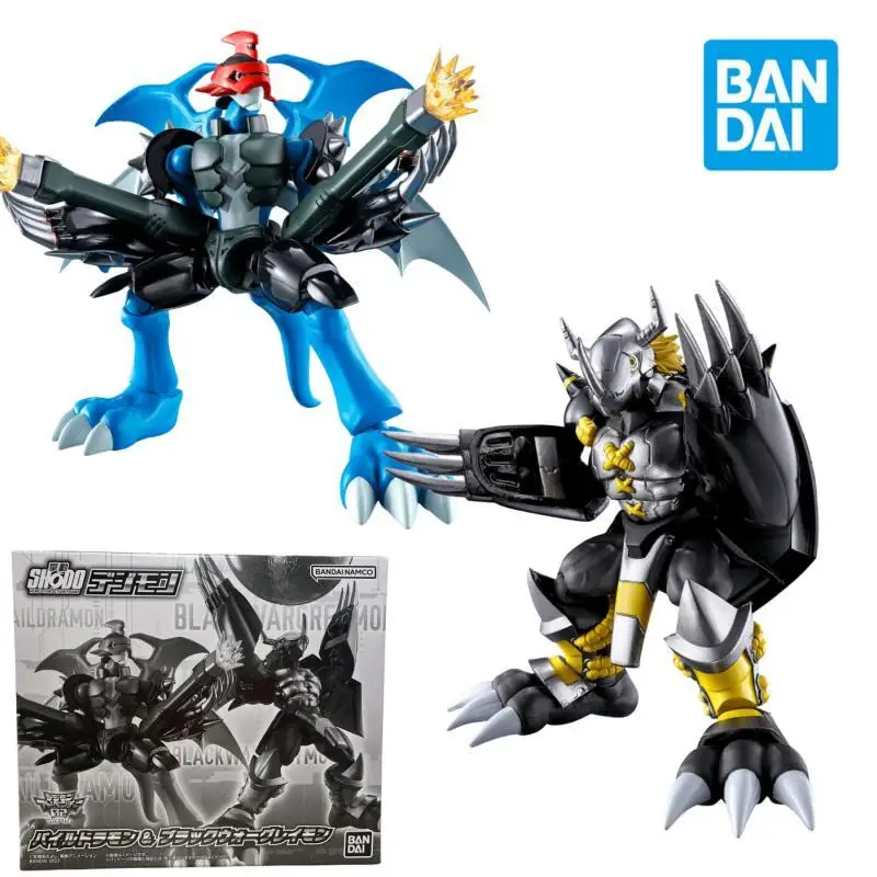 Bandai Digimon Adventure Shodo Black War Greymon Mech Dragon Collection ...
