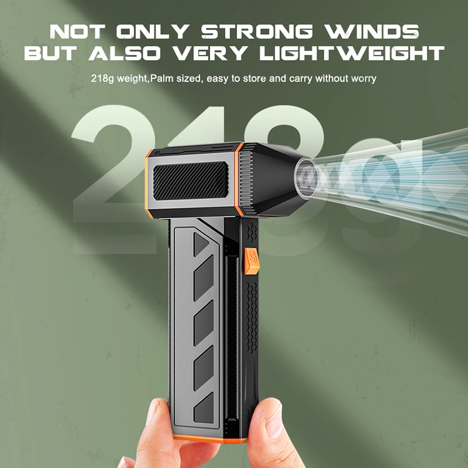 Handheld Jet Fan Brushless Motor Car Dryer Air Blower Turbo Fan 120000 ...