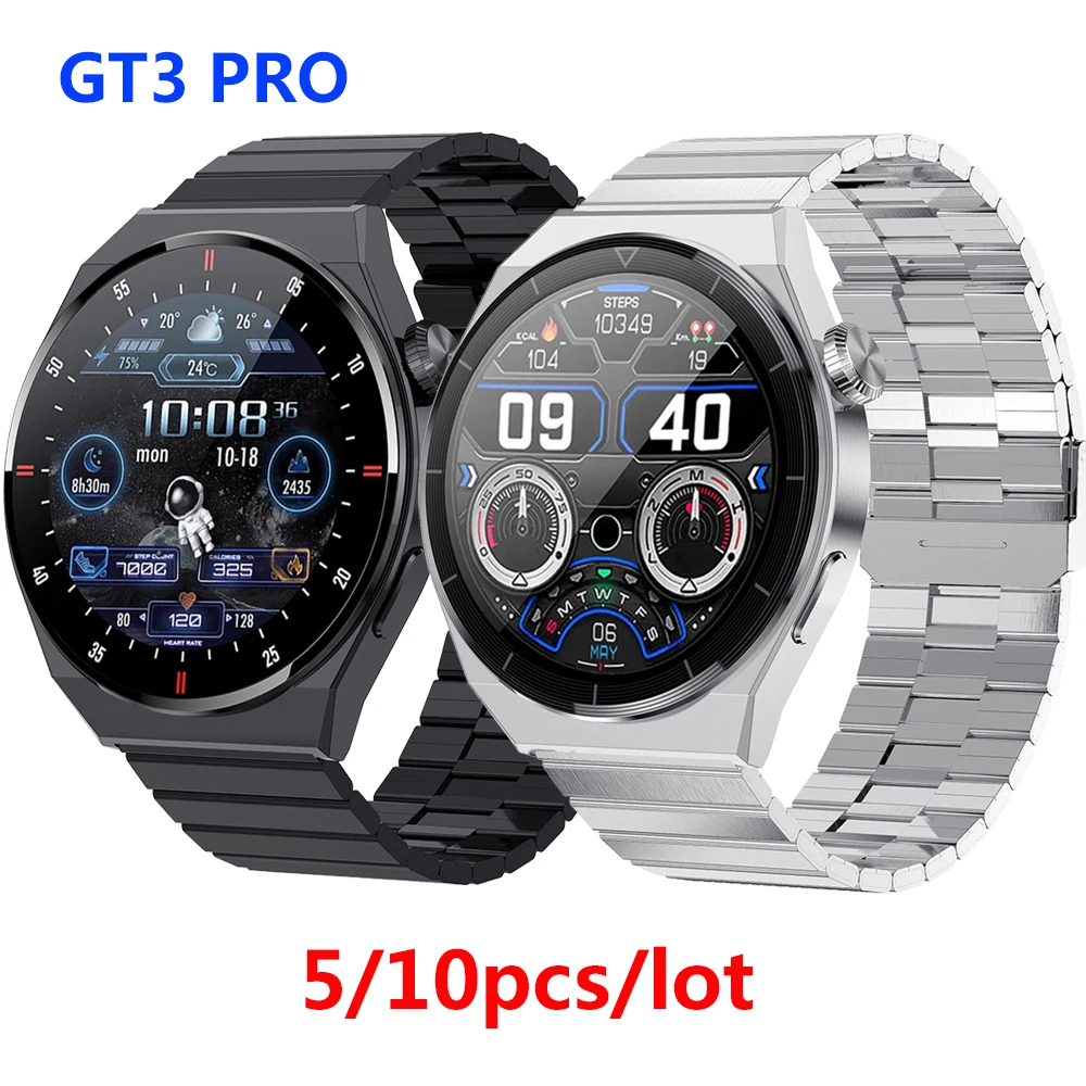 5/10pcs Wholesale Gt3 Pro Smart Watch Men Android Bluetooth5.0 Dial ...