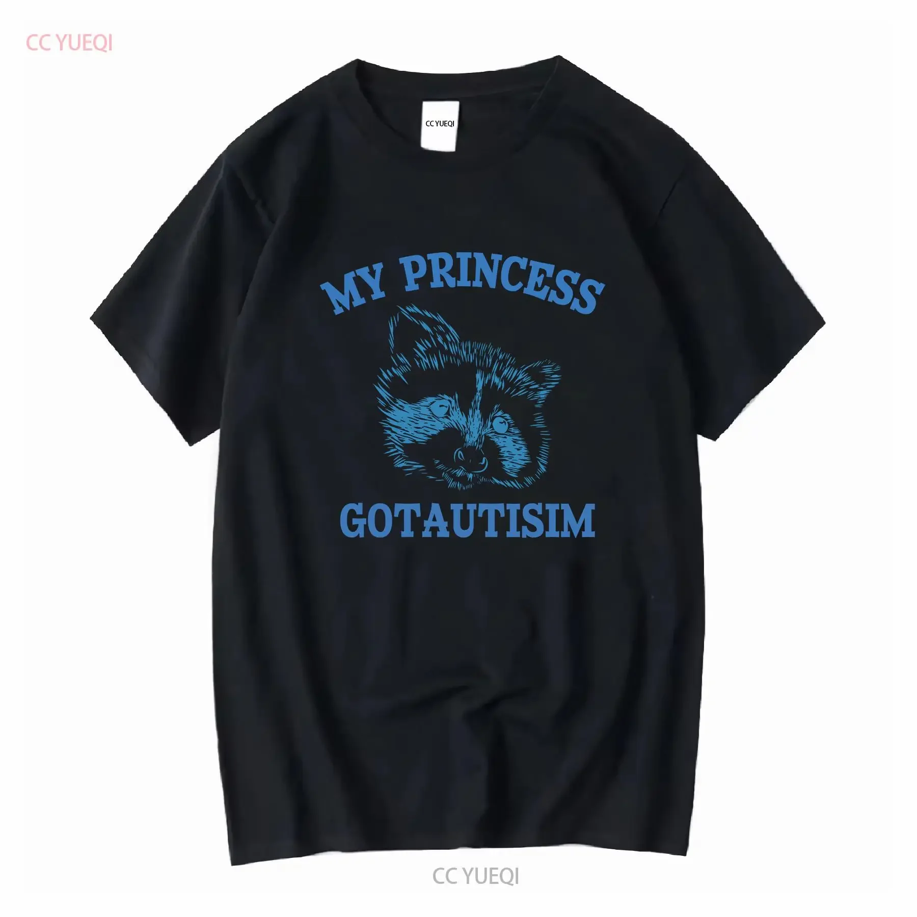 My Princess Got Autism Heavy Cotton T Shirt Funny vintage Washed ...