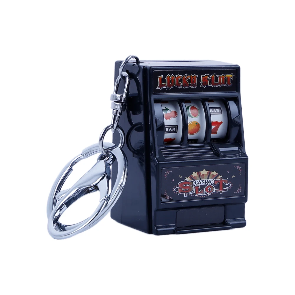 Creative-Fruit-Lottery-Machine-Keychain-Bag-Charm-Mini-Bingo-Game-Model ...