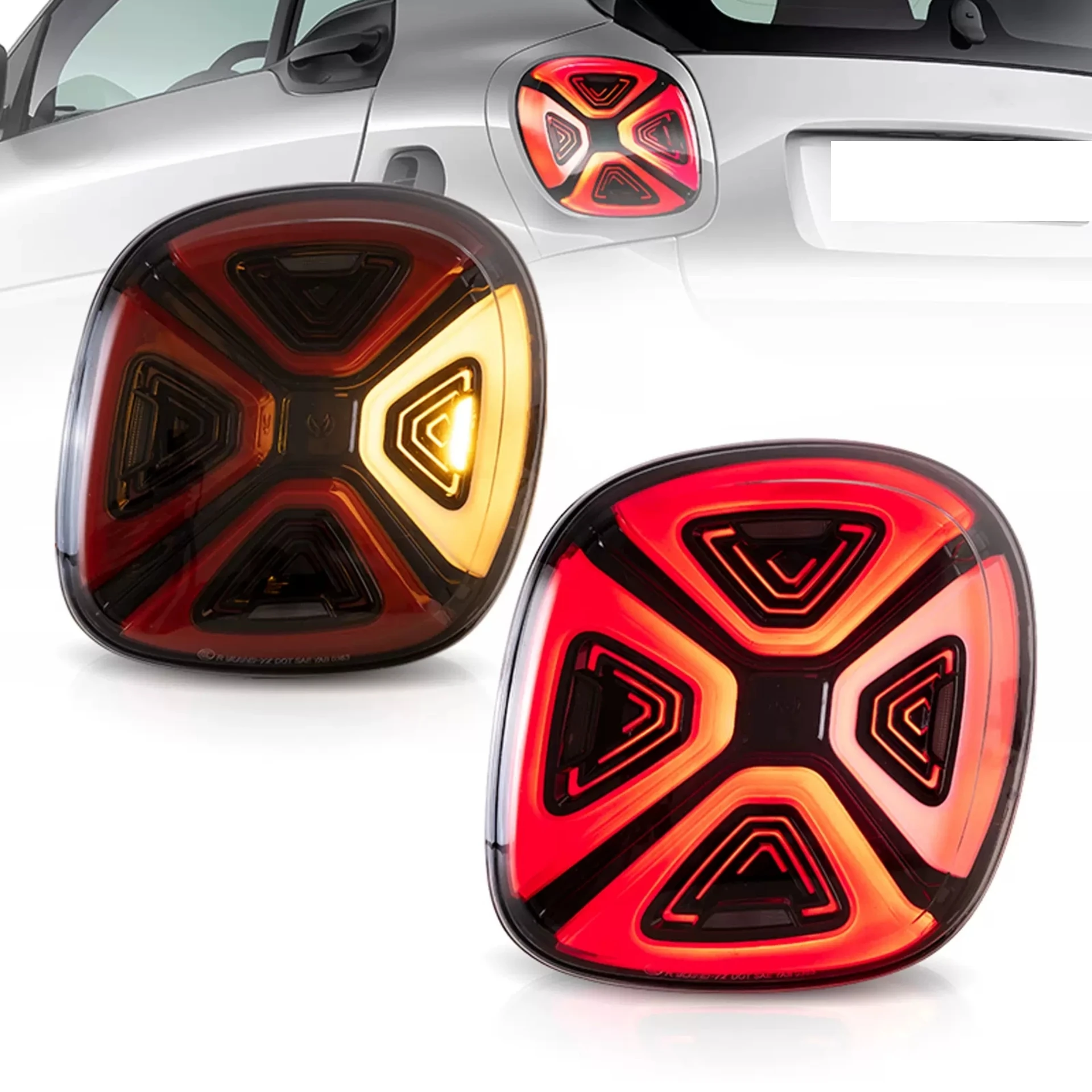 Led TailLight Assembly for Mercedes Benz Smart 15-19 Modified To EQ ...