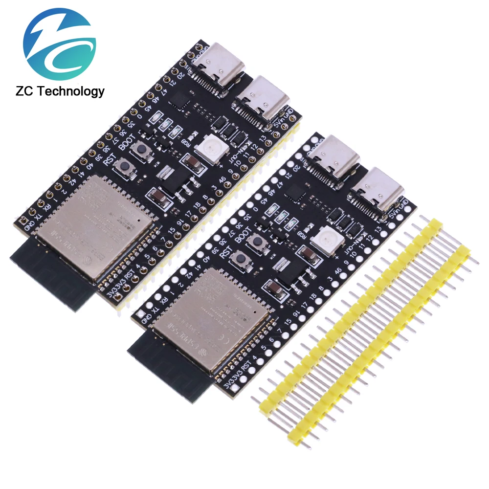 ESP32-S3-WiFi-Bluetooth-Internet-Of-Things-Dual-Type-C-Development ...