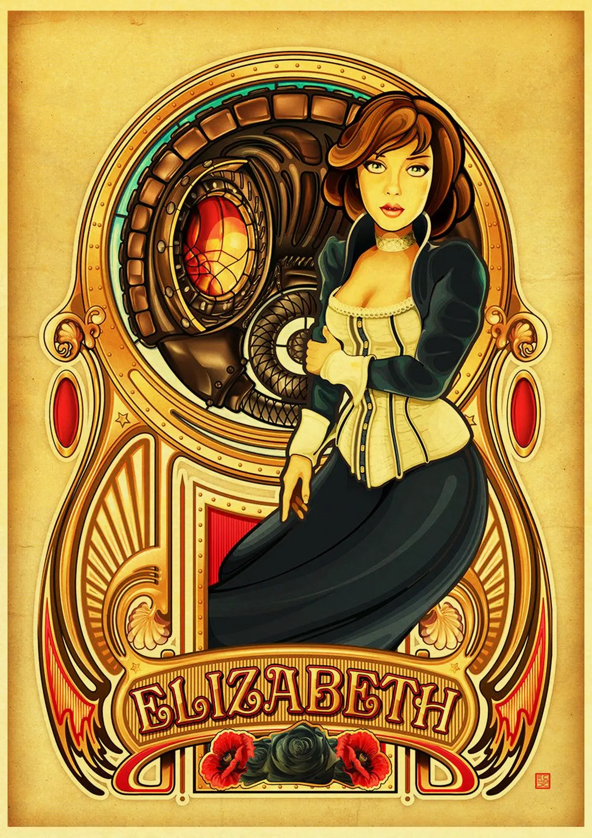 Bioshock Infinite Poster Gamestop