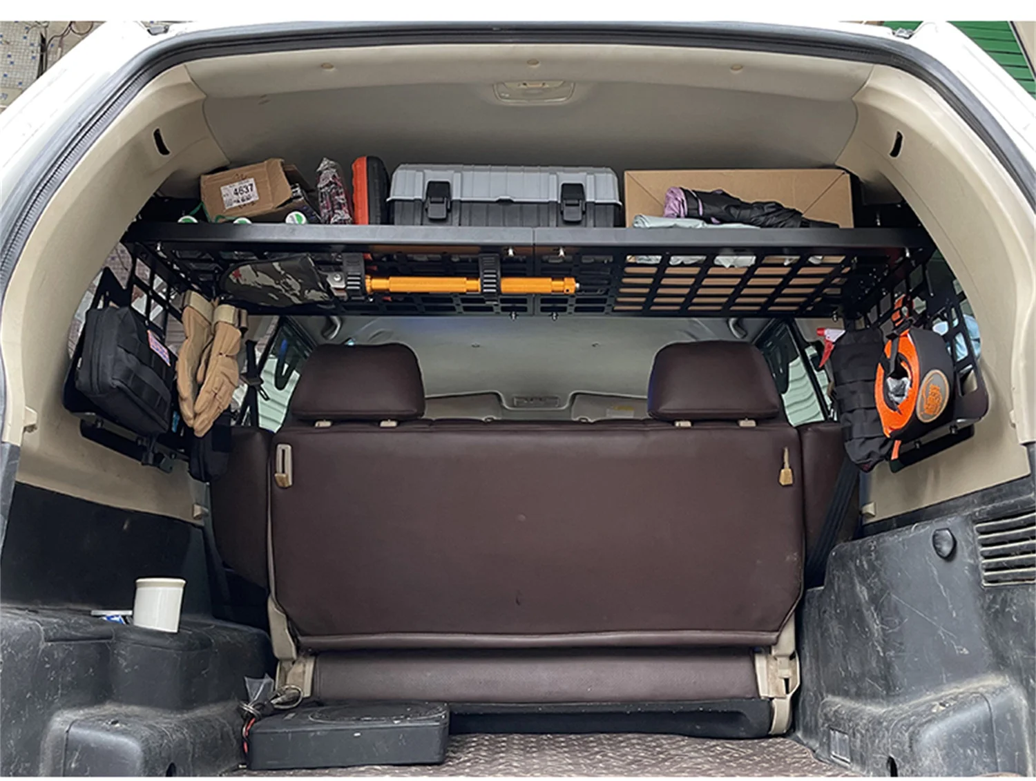 Car-Modular-Storage-Panel-Shelf-Modification-Molle-Panel-Rear-Trunk ...
