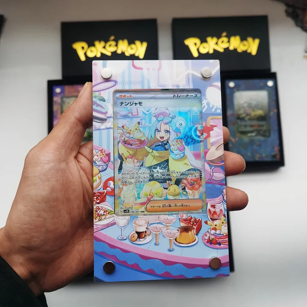 Pok-mon-Vmax-V-Cards-Display-Stand-Mew-Magikarp-Akari-Cynthia-Cart-o ...