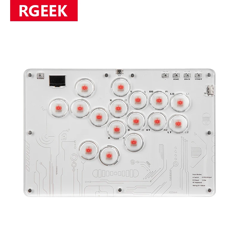 RGEEK-Joystick-Hitbox-Keyboard-Arcade-Stick-Controller-For-PS4-PS3 ...