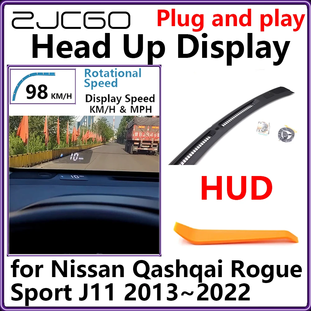 Hidden-HUD-Head-Up-Display-Car-Projector-Plug-and-Play-Display ...