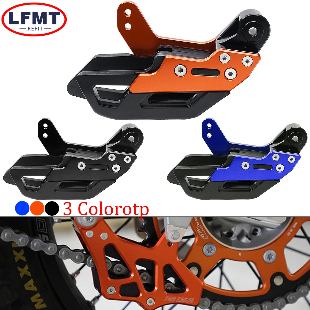 Motorcycle-CNC-Chain-Guide-Guard-Protection-For-KTM-125-500cc-SX-SXF-XC ...