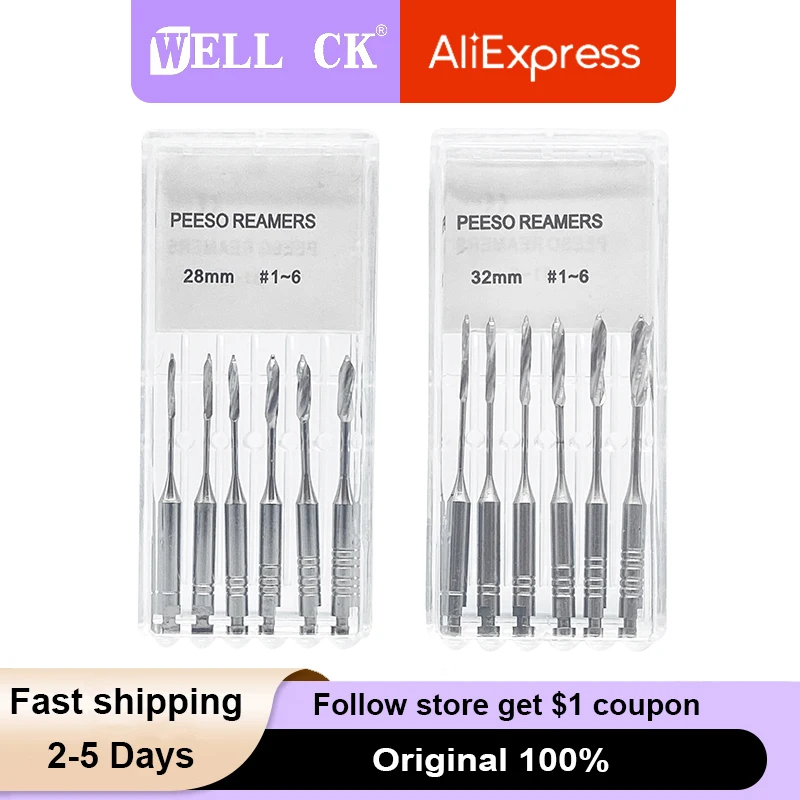 Dental-Endodontic-files-Reamers-Drill-Burs-peeso-reamers-Endo-files ...
